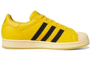 Adidas Superstar Bold Gold Sneakers - Yellow/black