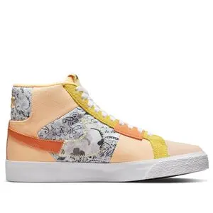 Nike Zoom Blazer Mid Premium Sb "paisley Pack Melon Tint - Pink/yellow