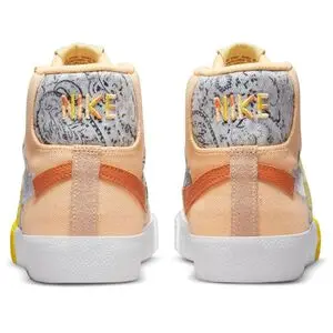 Nike Zoom Blazer Mid Premium Sb "paisley Pack Melon Tint - Pink/yellow