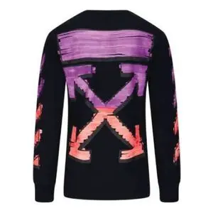 Off-White Long-sleeve Diagonal Striped Shirt