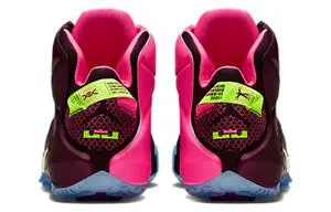 Nike Lebron 12 Ep "double Helix" Athletic Sneakers - Wine