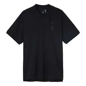 Adidas Wuji Premium Short Polo Shirts - Black