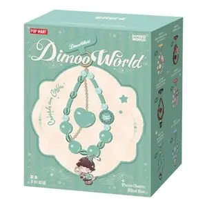 POP MART Dimoo Crush On Coffee Phone Charm Sealed Case - Multi-color