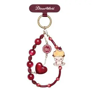 POP MART Dimoo Crush On Coffee Phone Charm - Multi-color