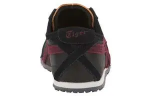 Onitsuka Tiger Mexico 66 Dark Sepia Sneakers - Black/red