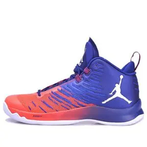 JORDAN Super.fly 5 X Athletic Sneakers - Blue/red