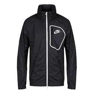 Nike Windproof Stand Collar Sports Jacket