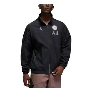JORDAN Paris Saint-germain Anthem Track Jacket - Black