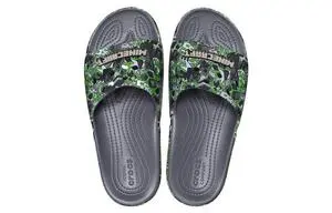 CROCS Classic Slide Sandals - Grey/multi