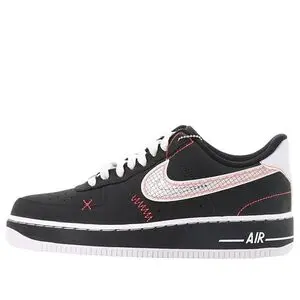 Nike Force 1 '07 Lv8 Exposed Stitching Sneakers - Black