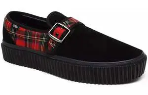 VANS Style 47 Creeper Tartan Slip-on Sneakers