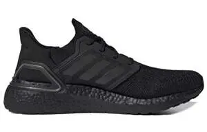Adidas Ultraboost 20 "all Blacks" Sneakers - Black