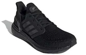 Adidas Ultraboost 20 "all Blacks" Sneakers - Black
