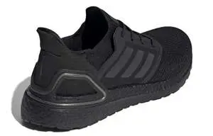 Adidas Ultraboost 20 "all Blacks" Sneakers - Black