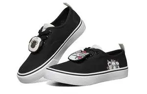 Sketchers V-lites Lace-up Sneakers With Graphic Detailing