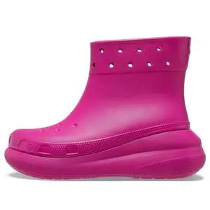 CROCS Classic Crush Boots - Fuchsia Fun