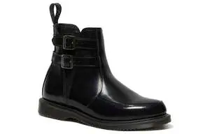 Dr. Martens Flora Polished Smooth Chelsea Boots