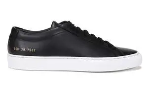 COMMON PROJECTS Achilles Low Top Sneakers - Black