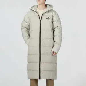 PUMA Down Hooded Parka - White