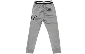Nike Casual Sports Slim Fit Fleece Long Pants Gray