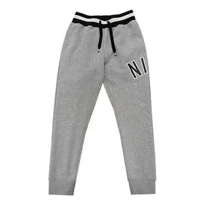 Nike Casual Sports Slim Fit Fleece Long Pants Gray - Grey