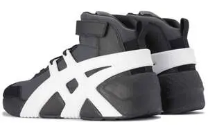 Onitsuka Tiger Big Logo Trainer Mid Sneakers - Black