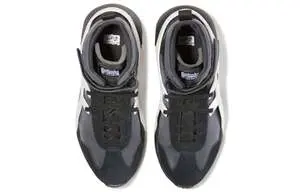Onitsuka Tiger Big Logo Trainer Mid Sneakers - Black