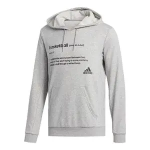 Adidas Definition Hooded Pullover - Grey