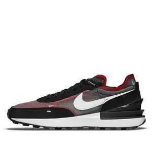 Nike Nike Waffle One SE "Bred" Low Top Sneakers Black/red