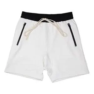Fear Of God Drawstring Zippered Shorts - White