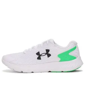 Under Armour Charged Rogue 3 Reflect Sneakers - White/green
