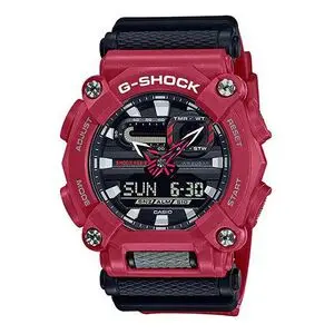 Casio CASIO G-Shock Analog-Digital Watch Redblack
