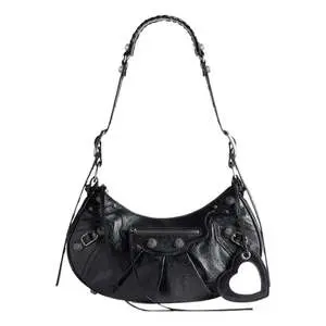 Balenciaga Le Cagole Small Shoulder Bag - Black