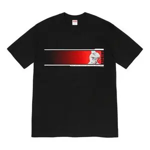 Supreme Fw19 Week 7 Were Back Tee Printing Short Sleeve - Black