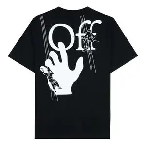 Off-White Pattern Printing Short Sleeve - Black