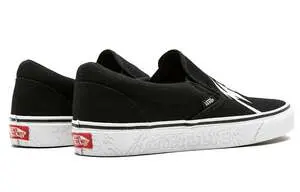VANS X Metallica Classic Slip-on Sneakers - Black