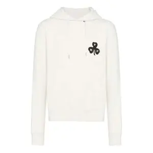 Off-White Long Sleeve" Hoodie - White