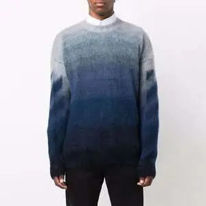 Off-White Gradient Effect Wool Sweater