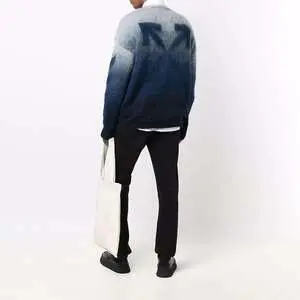 Off-White Gradient Effect Wool Sweater