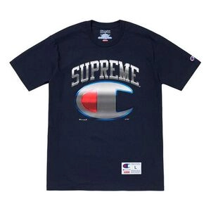 Supreme Ss19 X Champion Chrome S/s Top