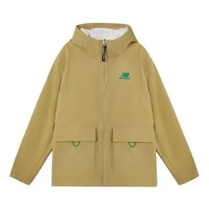 NEW BALANCE Reversible Hooded Jacket - Brown