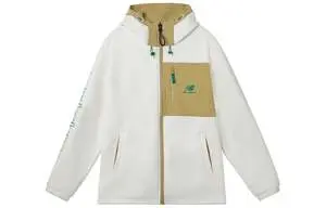 NEW BALANCE Reversible Hooded Jacket - Brown