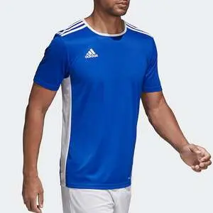 Adidas Entrada 18 Stripe Colorblock Short Sleeve