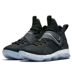 Nike Lebron 14 Ep 'chase Down' Athletic Sneakers - Black/white/ice