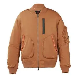 JORDAN Ma-1 Flight Reflective Bomber Jacket - Orange