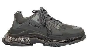 Balenciaga Triple S Sneaker Clear Sole - Grey