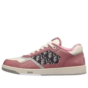 Dior DIOR B27 Low-Top Sneaker In Smooth Calfskin White/pink