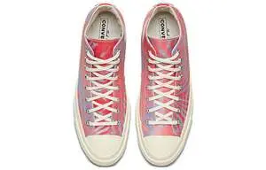 CONVERSE Chuck 70 Hi "coral Twilight Tie Dye" Sneakers - Red/white