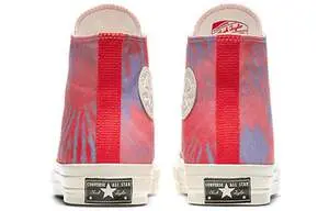 CONVERSE Chuck 70 Hi "coral Twilight Tie Dye" Sneakers - Red/white
