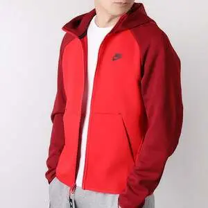 Nike Splicing Colorblock Hooded Jacket